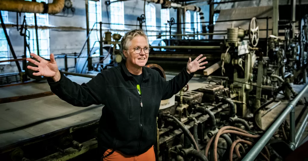 Her er lite forandret siden arbeiderne forlot fabrikken i 1976. Bli med inn i en av Norges ...