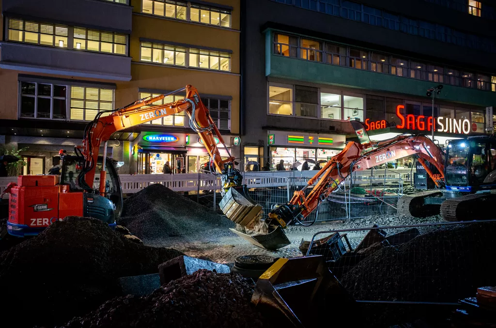 Nullutslipp med Hitachi ZE85 og ZE160LC-6 | FriFagbevegelse