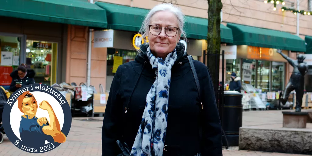 Berit var første kvinnelige elektriker på forbundets landsmøte ...