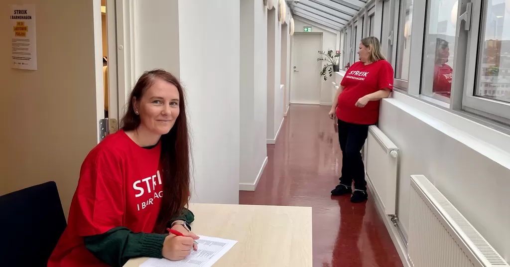Barnehagestreiken trappes ytterligere opp fra torsdag | FriFagbevegelse