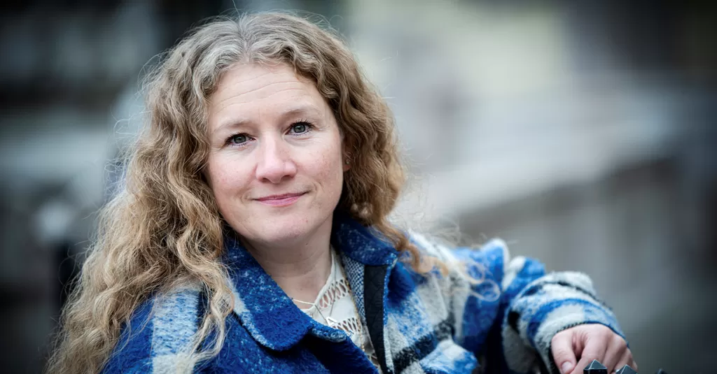 Stortingspolitiker Tuva Moflag er ikke redd for å vise fram den ...