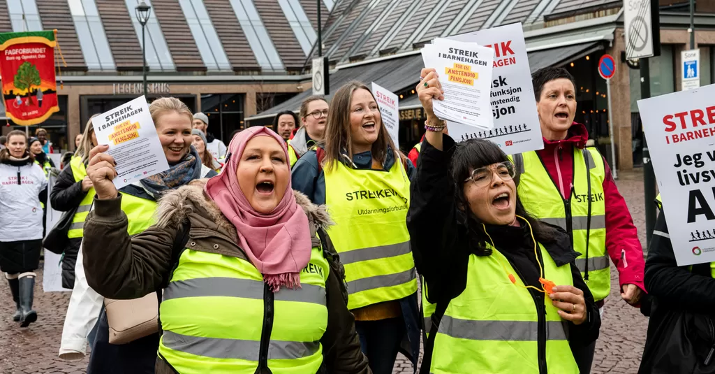 620 ansatte har organisert seg etter barnehagestreiken startet | FriFagbevegelse