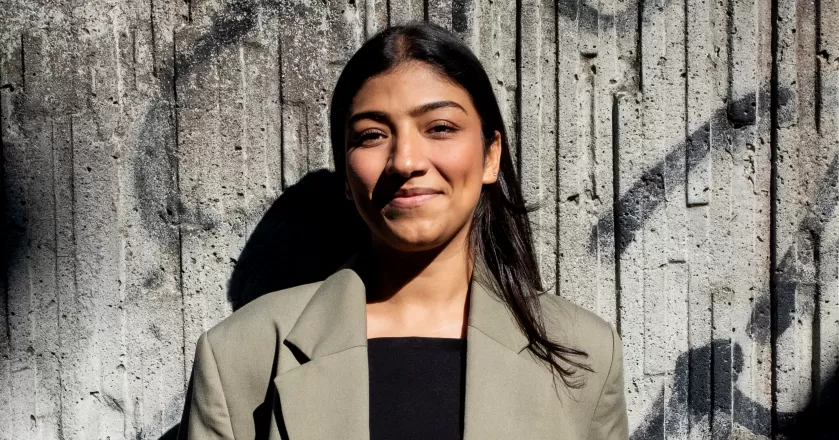 Bisma (24) vil inn på Stortinget. Det var ingen tvil om hvilket parti ...